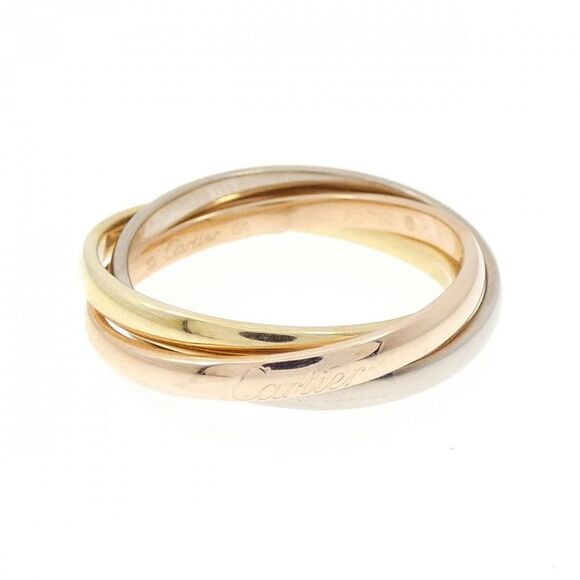 Cartier | Jewelry | Cartier Trinity Au75 Ring Size 4 | Poshmark